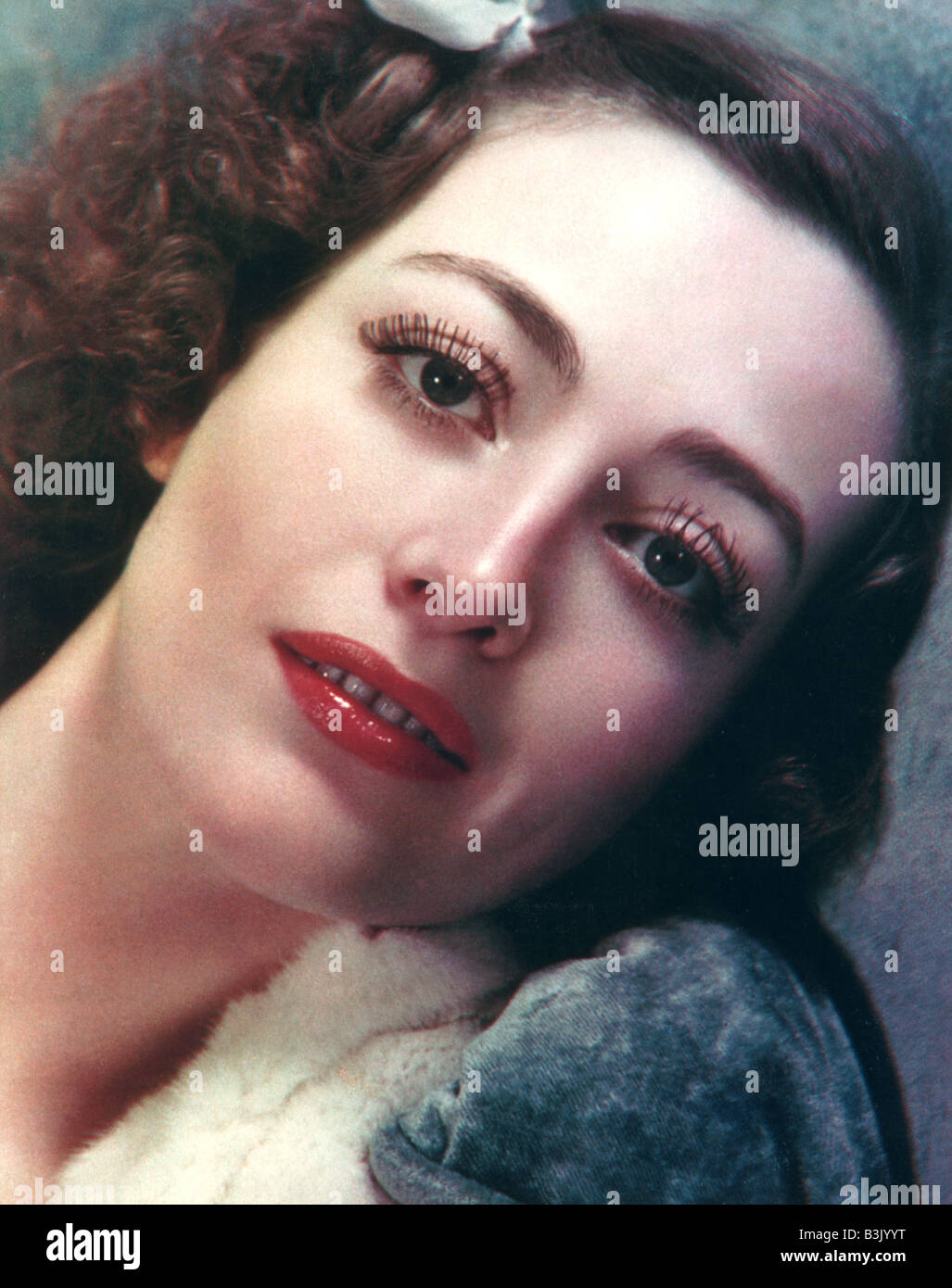 JOAN CRAWFORD US film actress about 1933 Stock Photo - Alamy