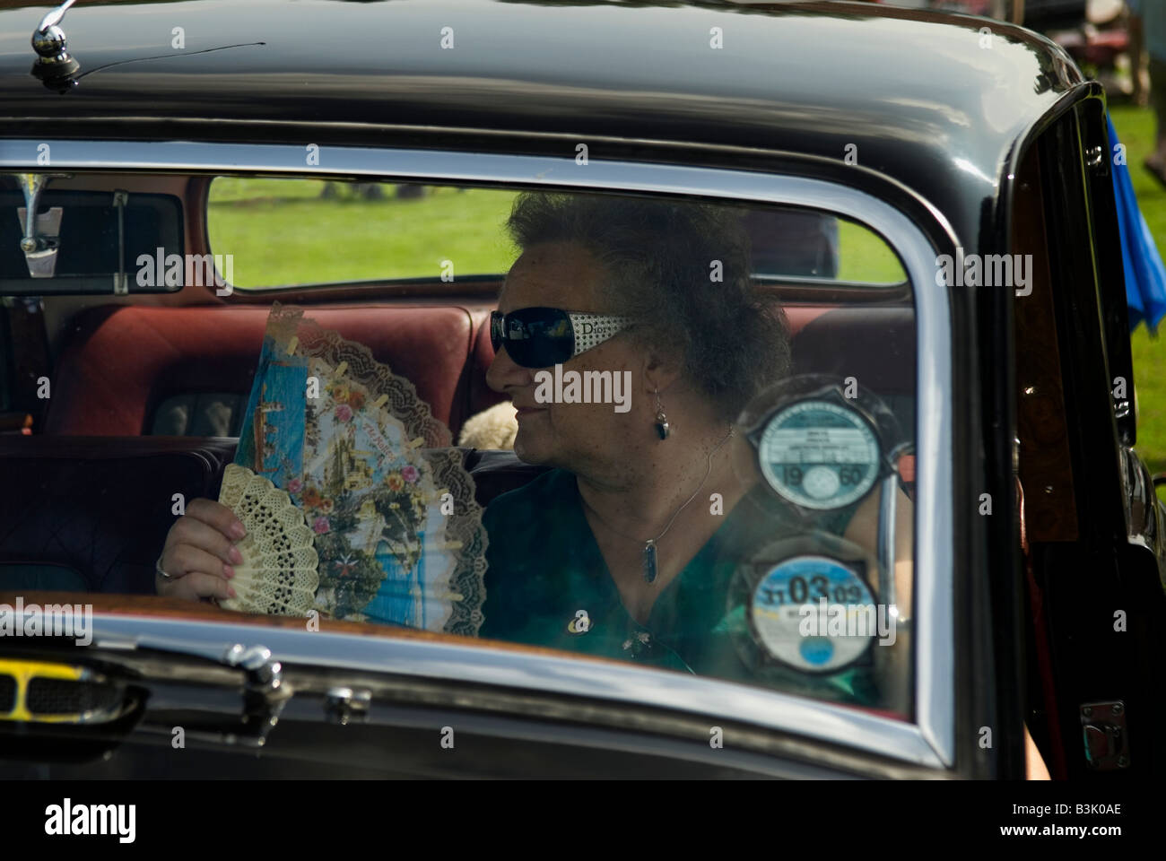 Cavendish fete Village Quintessential summer britain Stock Photo - Alamy