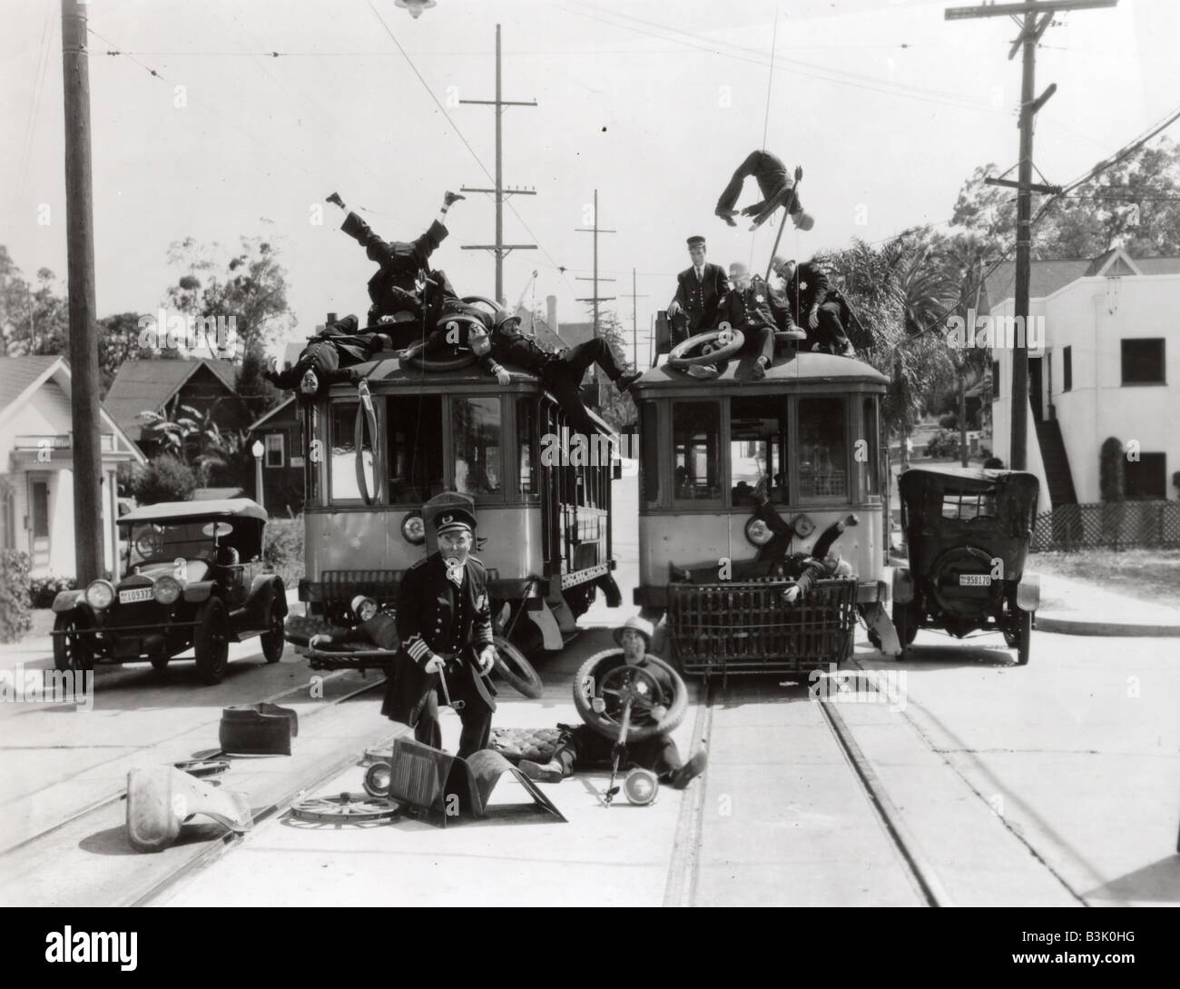 Keystone cops hi-res stock photography and images - Alamy