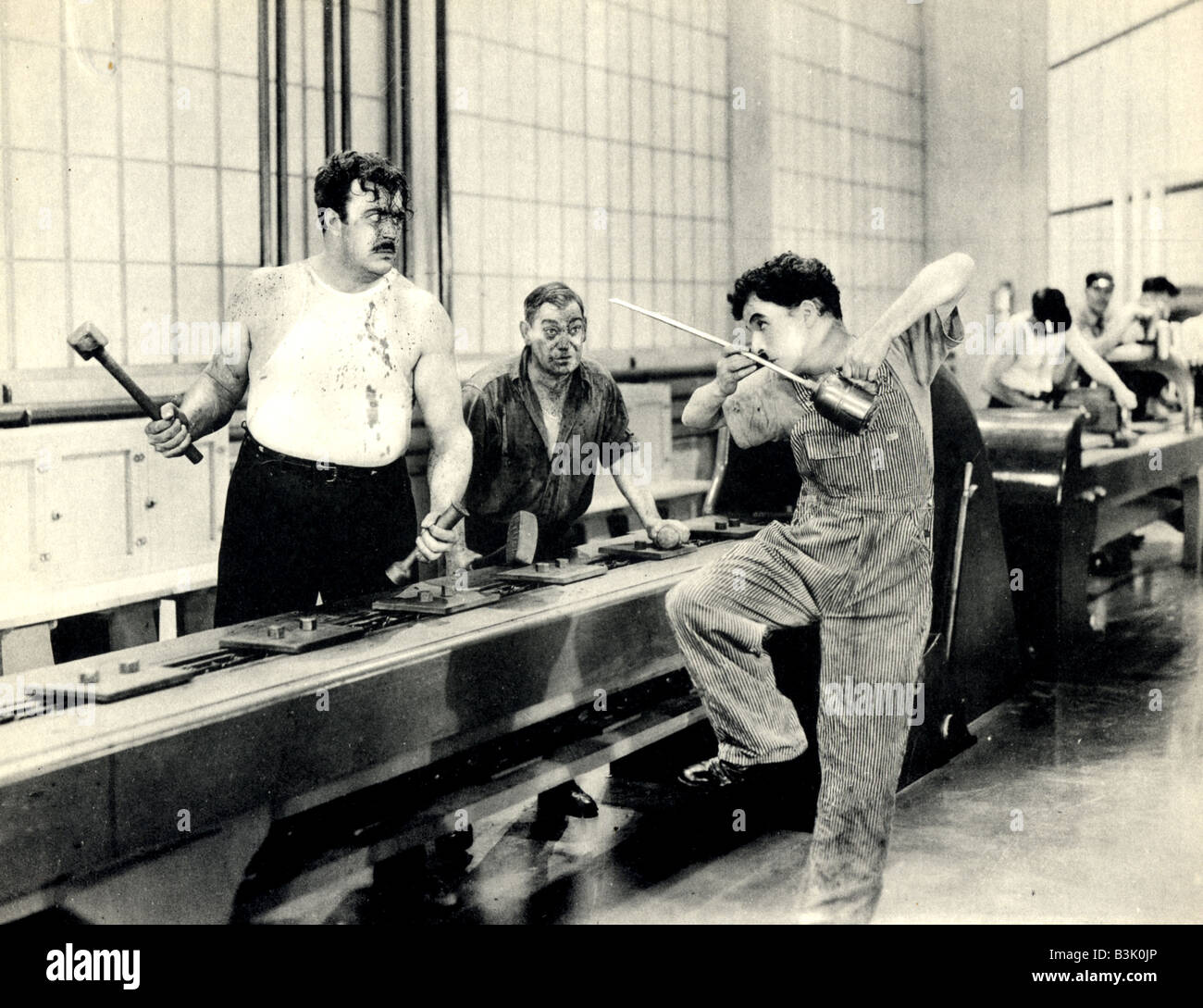 Chaplin modern times hi-res stock photography and images - Alamy