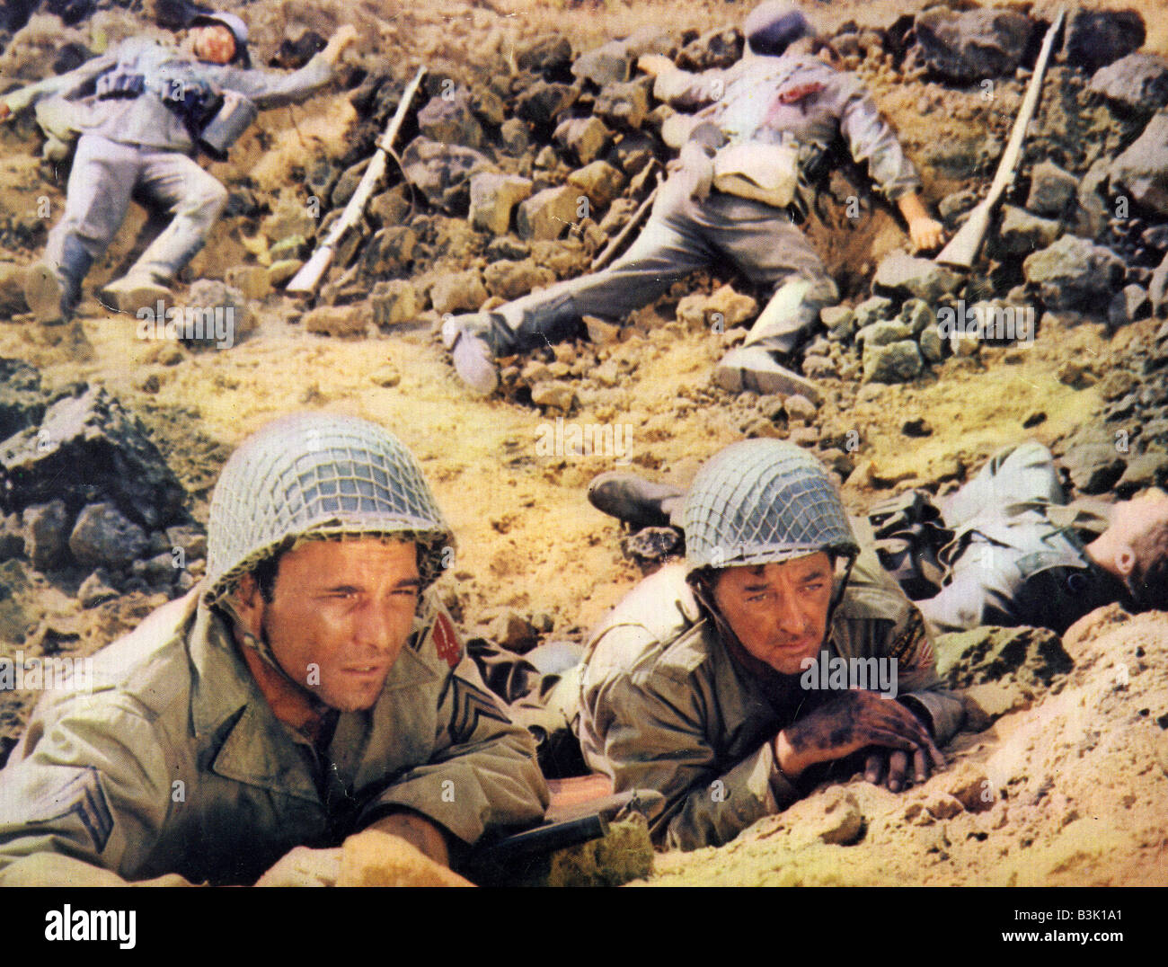 BATTLE FOR ANZIO 1968 Columbia film aka Anzio with Robert Mitchum at ...