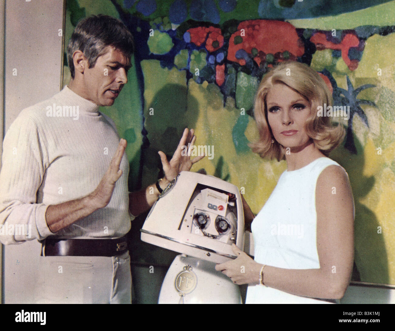 IN LIKE FLINT 1967 TCF film with James Coburn and Jean Hale Stock Photo ...