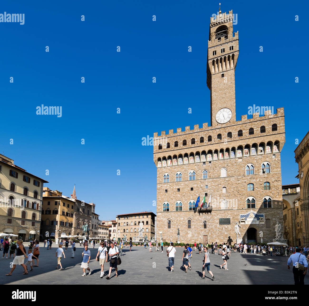 Palazzo vecchio tower florence tuscany hi-res stock photography and ...