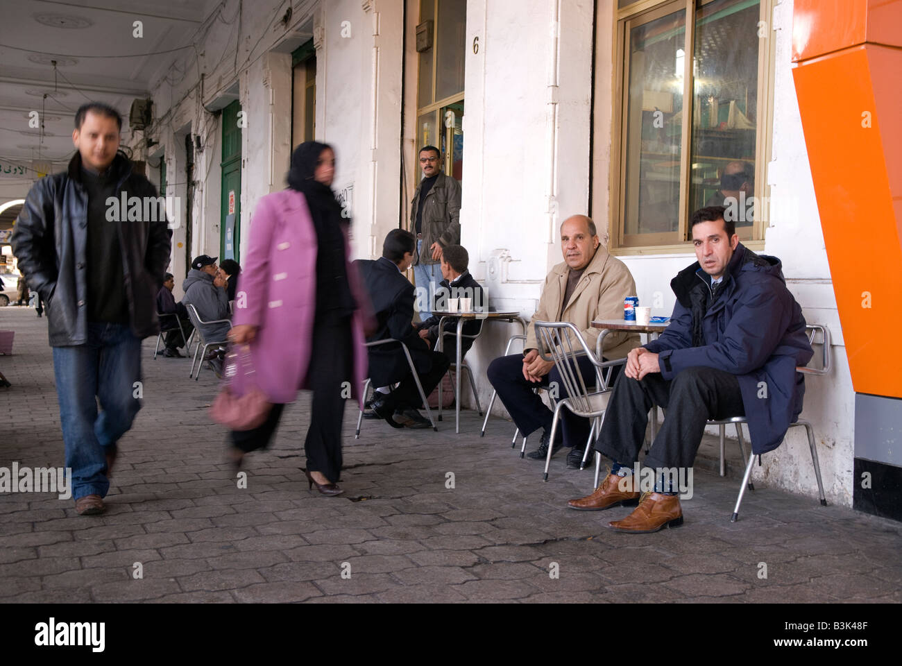 Street scene Tripoli Libya Stock Photo - Alamy
