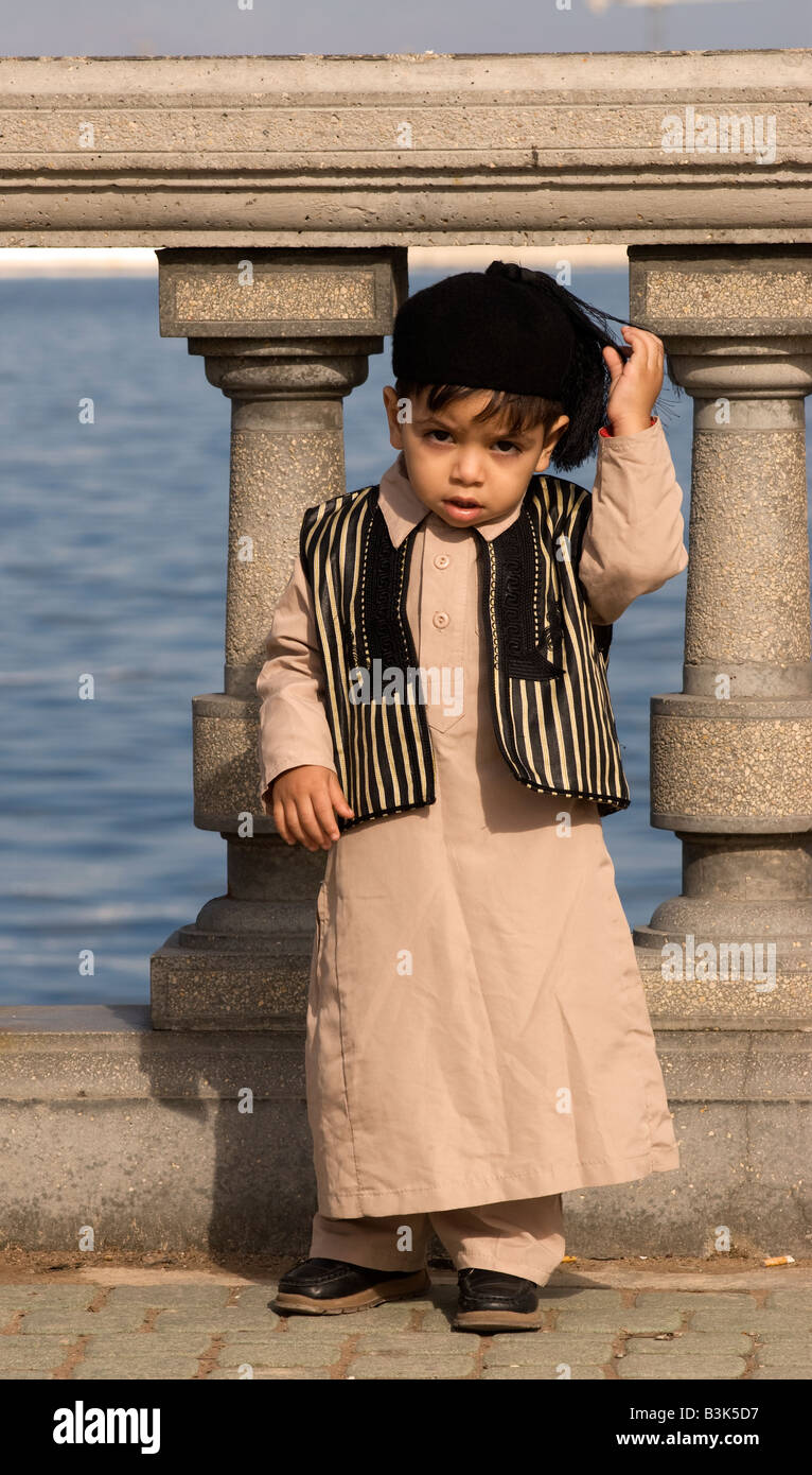 Young Libyan boy at the Corniche, Tripoli, Libya Stock Photo - Alamy