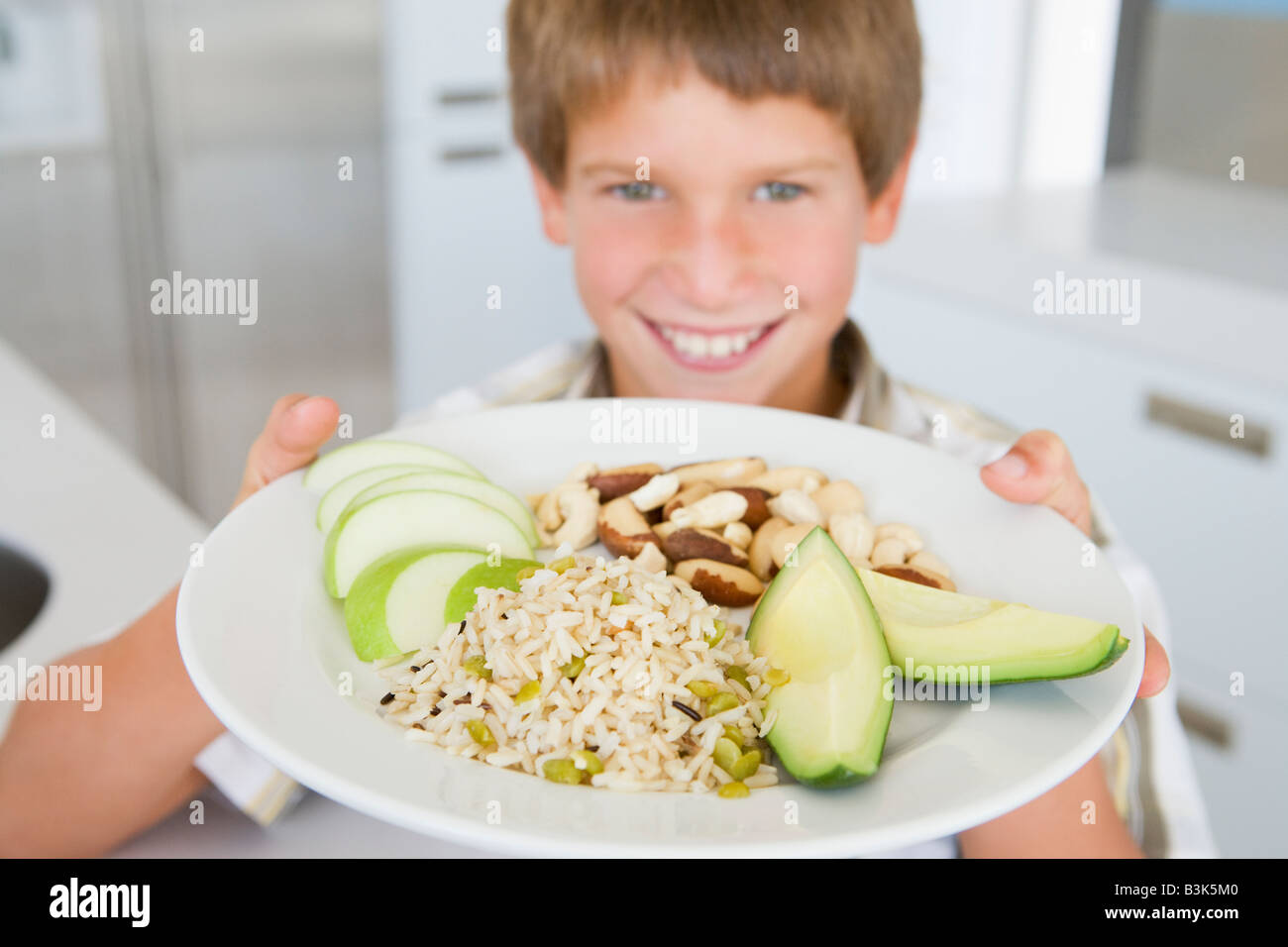 Child Plate Nuts High Resolution Stock Photography and Images - Alamy