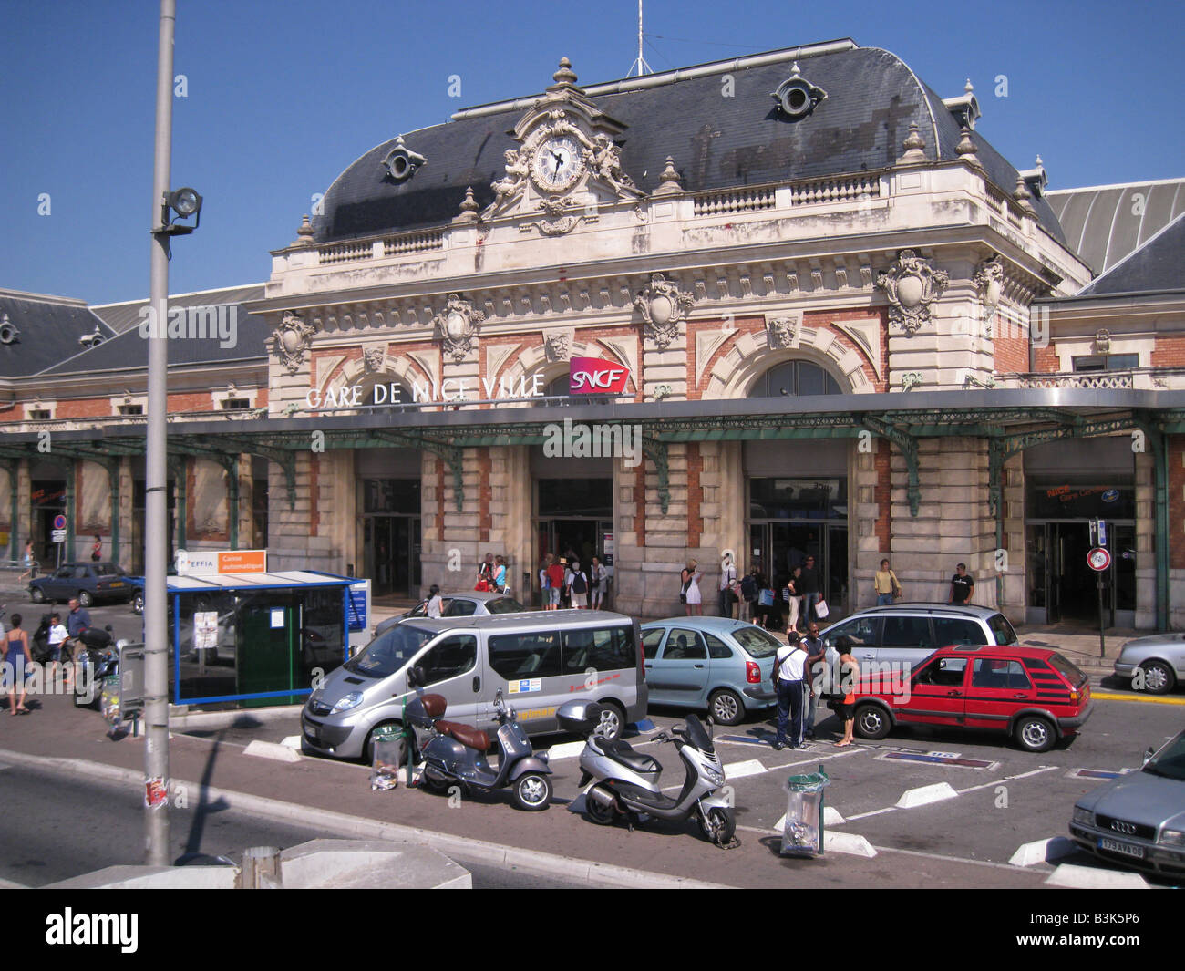 NICE France - main railway station in 2008 Stock Photo - Alamy