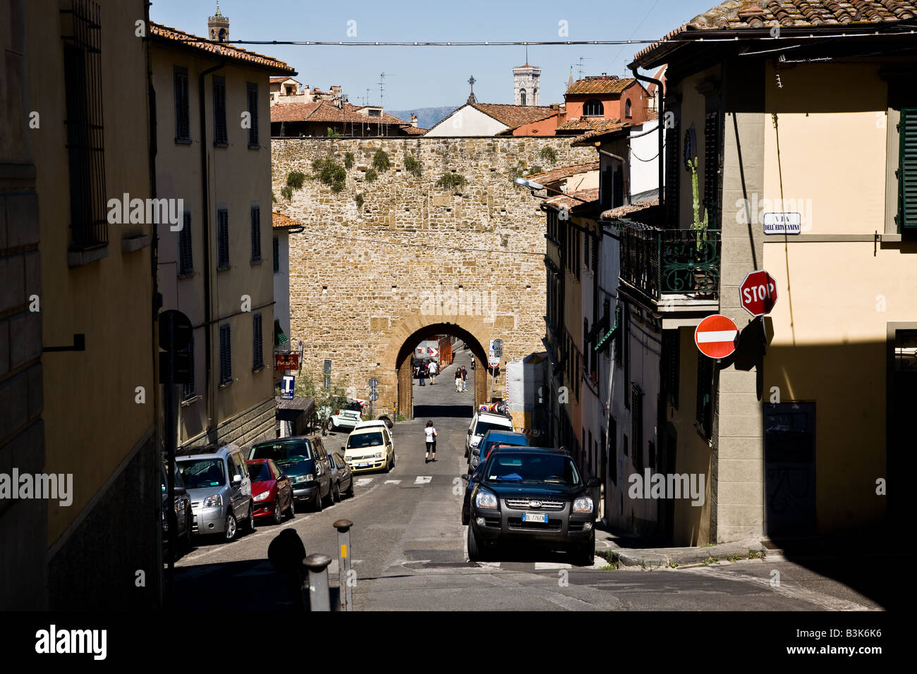 City Wall of Florence Stock Photo - Alamy