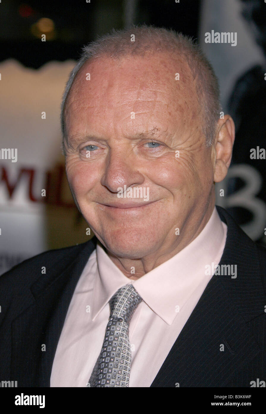 ANTHONY HOPKINS UK actor in November 2007 Stock Photo - Alamy