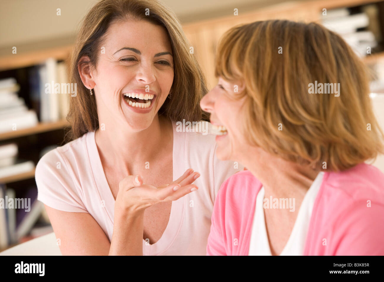 Mother grown up daughter talking hi-res stock photography and images ...