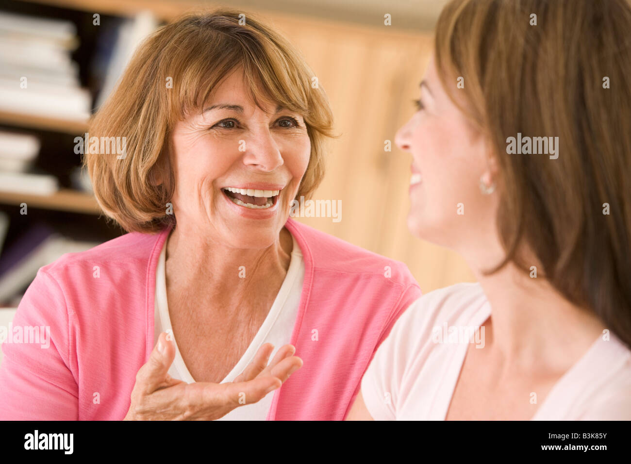 Mother grown up daughter talking hi-res stock photography and images ...