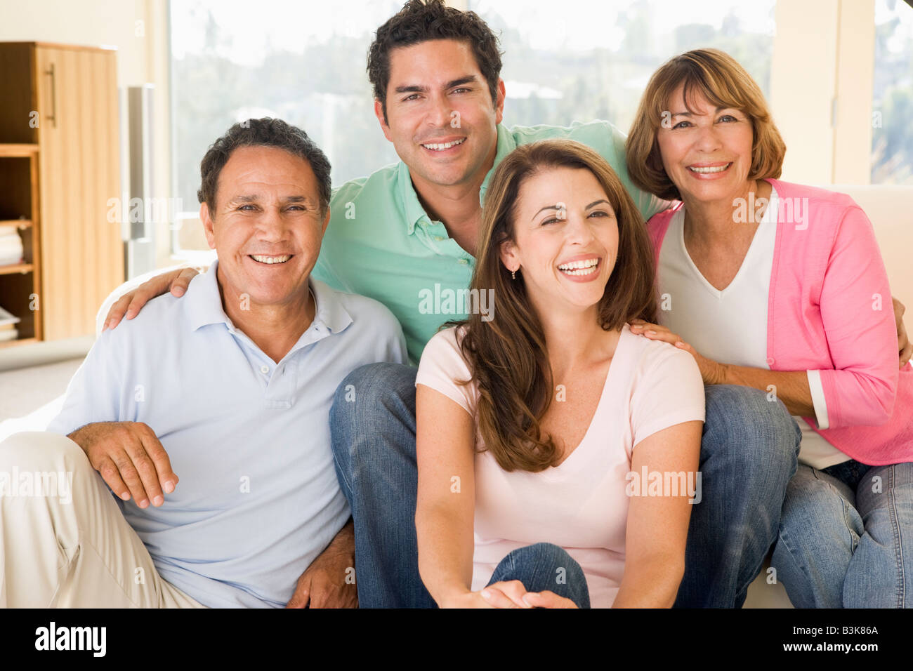 Two women man smiling hi-res stock photography and images - Alamy