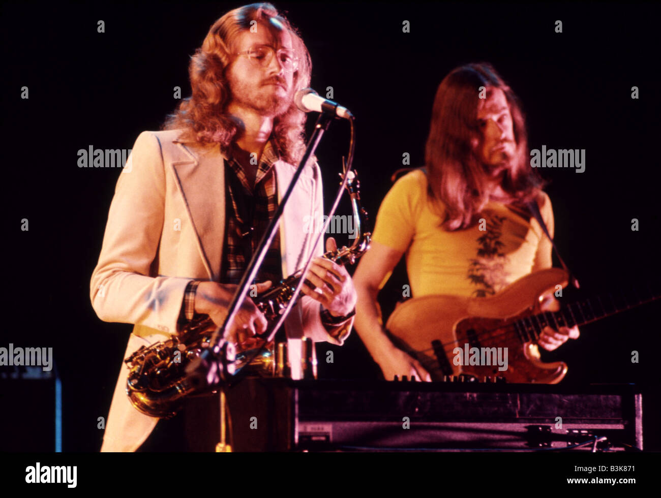 SUPERTRAMP UK rock group in 1970s Stock Photo - Alamy