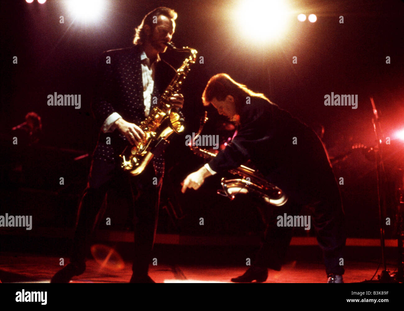 SUPERTRAMP UK rock group in November 1985 Stock Photo - Alamy