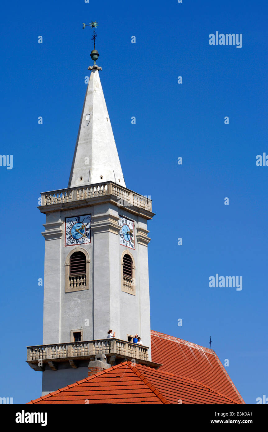 Village church at Rust Neusiedlersee, Austria Stock Photo - Alamy