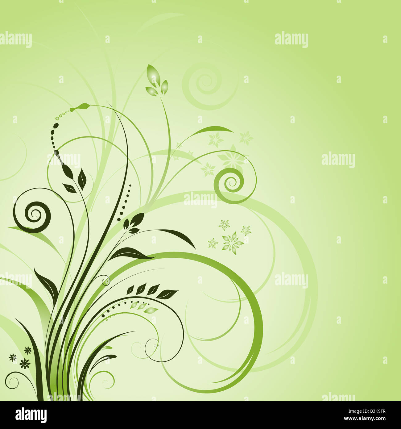 Abstract floral design Stock Photo - Alamy