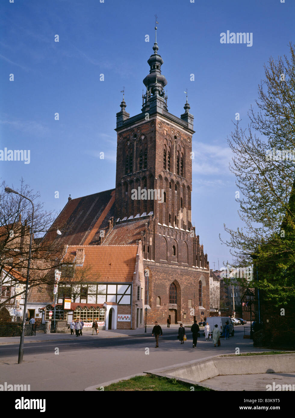 Church of st catherine gdansk poland hi-res stock photography and ...