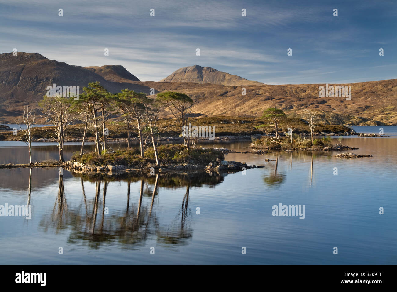 Loch Assynt, Highlands, Scotland Stock Photo - Alamy