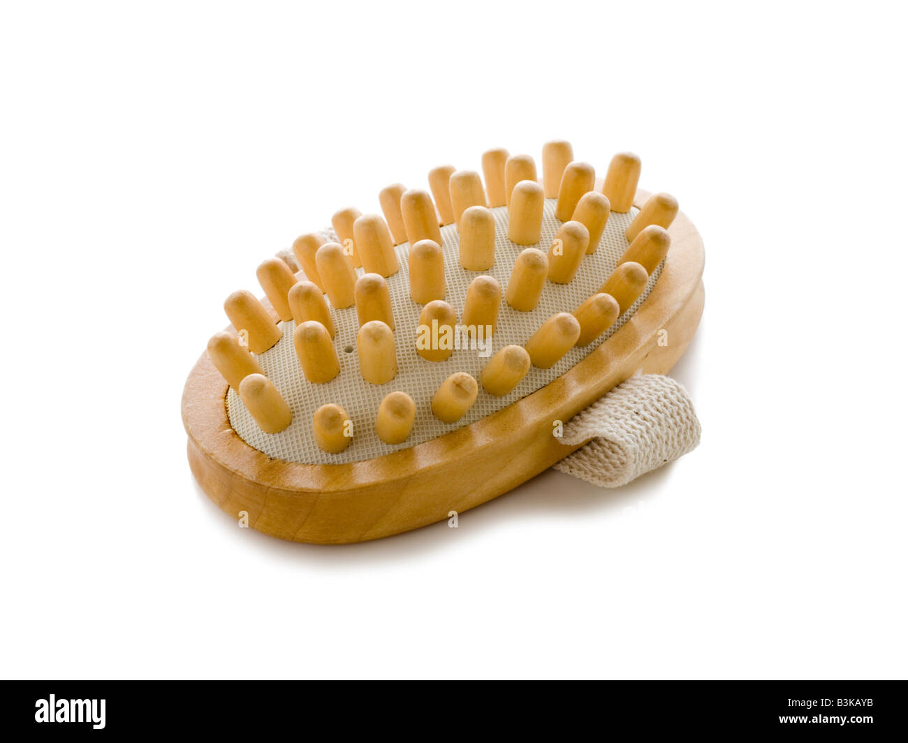 Wooden hand massager Stock Photo - Alamy