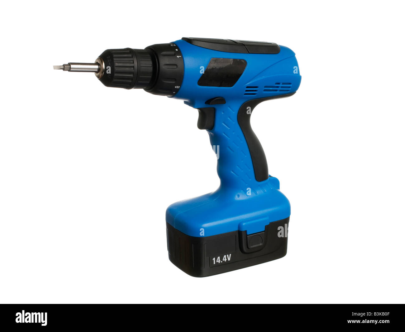 blue Power tool drill driver diy Stock Photo - Alamy