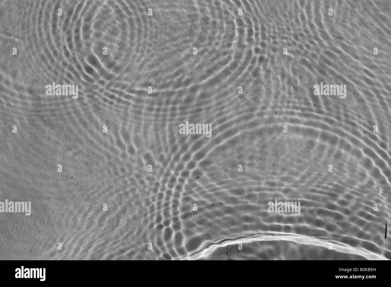 Wave pattern in concentric circles in water Stock Photo - Alamy