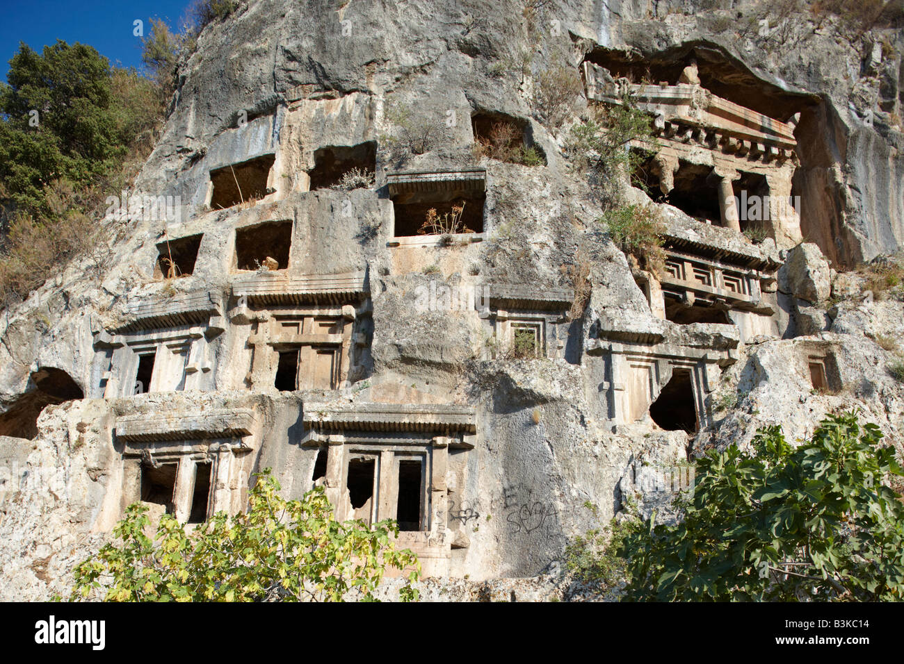 Telmessos rock tombs hi-res stock photography and images - Alamy