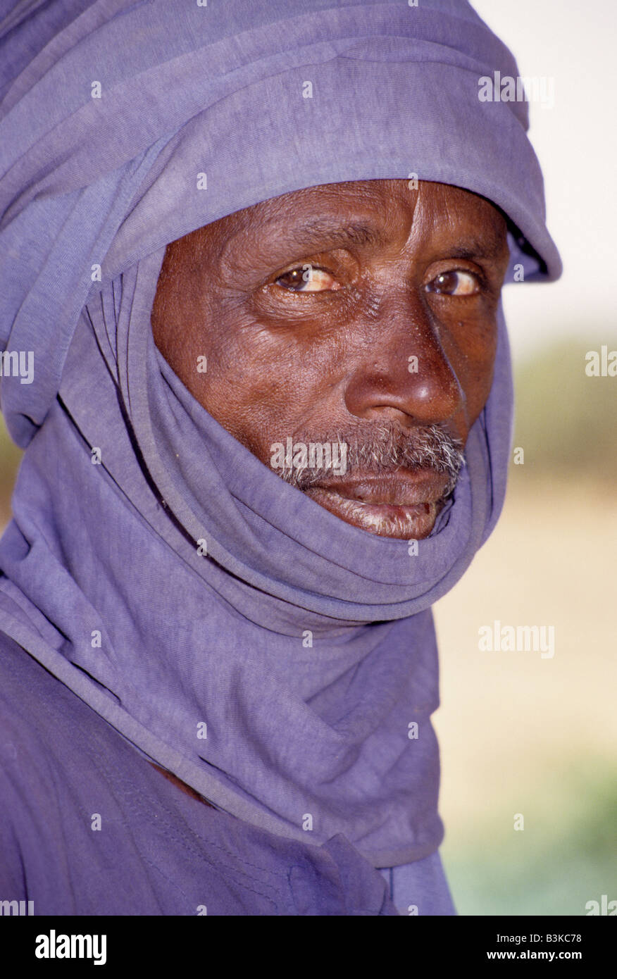 Kamkamtuti, Niger, West Africa. Nigerien Man, Bokari Stock Photo - Alamy