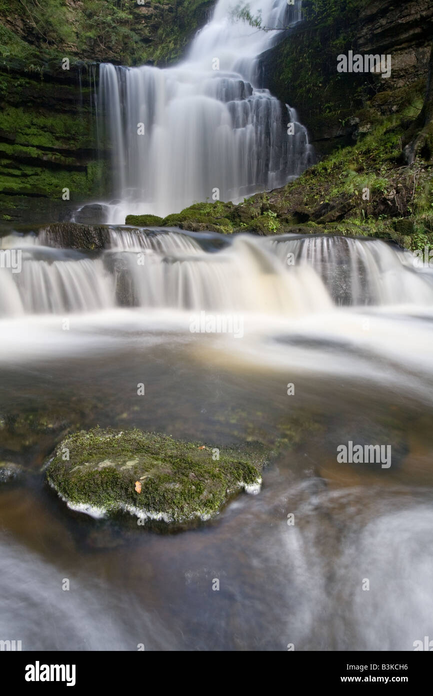 Scalebar Force Waterfall, Settle, North Yorkshire Stock Photo - Alamy