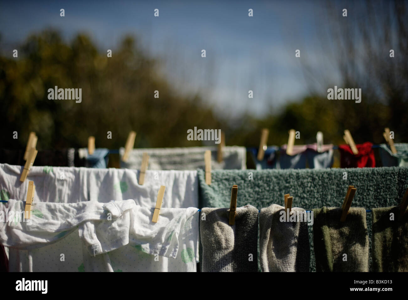 Hang out the washing hi-res stock photography and images - Alamy