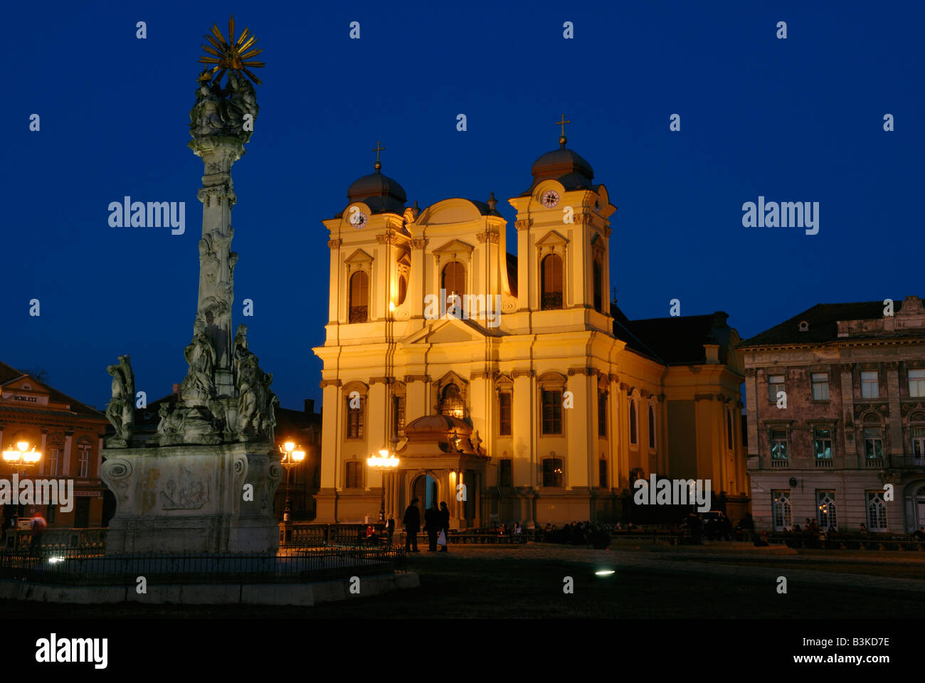 Roman catholic cathedral timisoara romania hi-res stock photography and ...