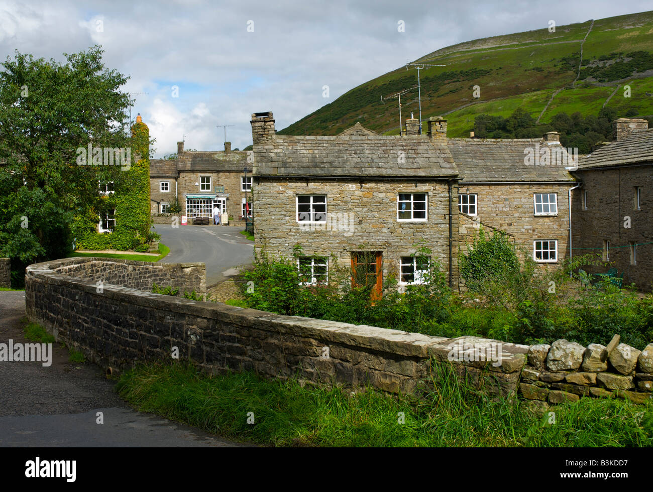 Village of Thwaite, Upper Swaledale, Yorkshire Dales National Park ...