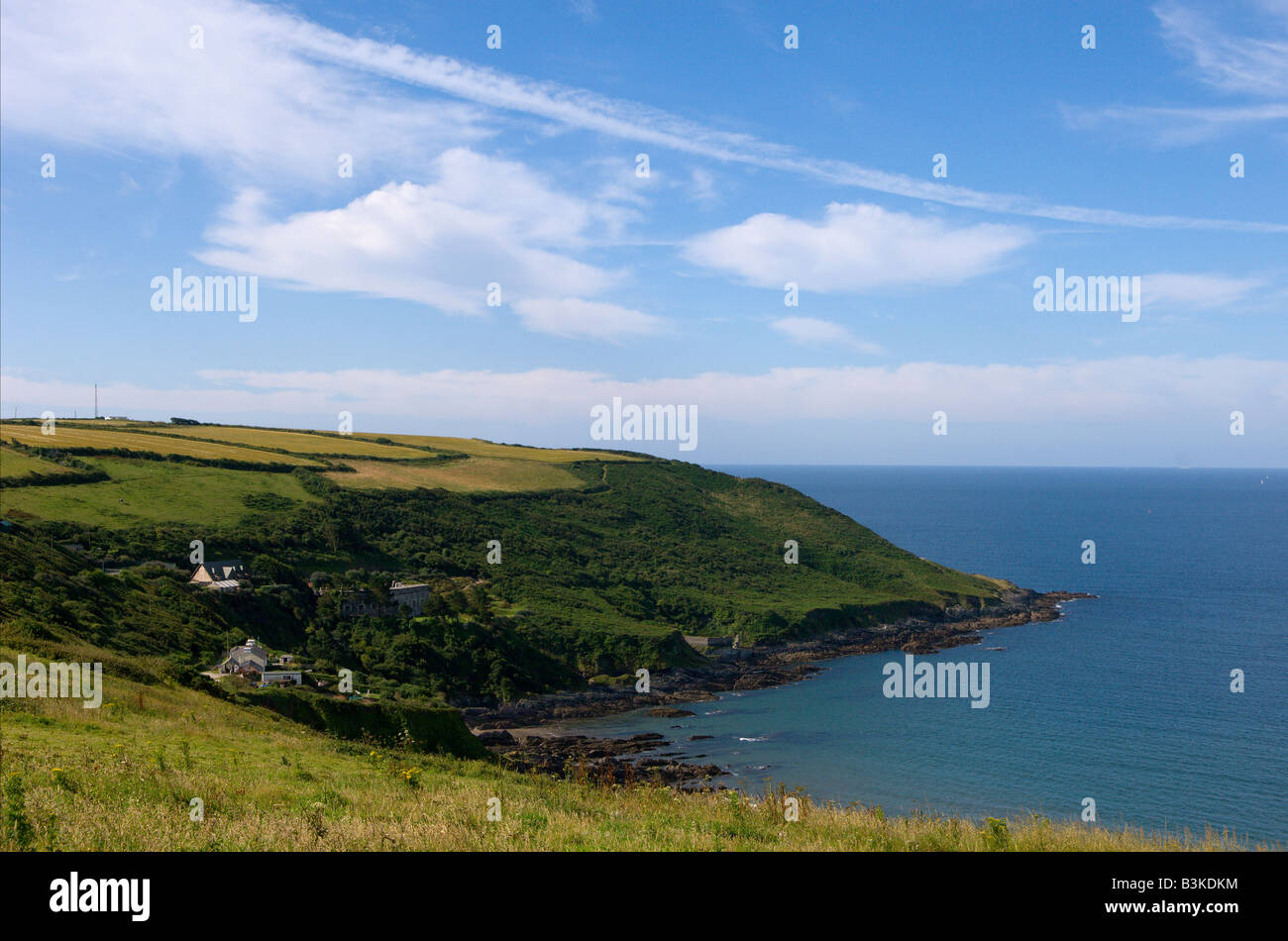 Polhawn Torpoint Cornwall Great Britain Stock Photo - Alamy