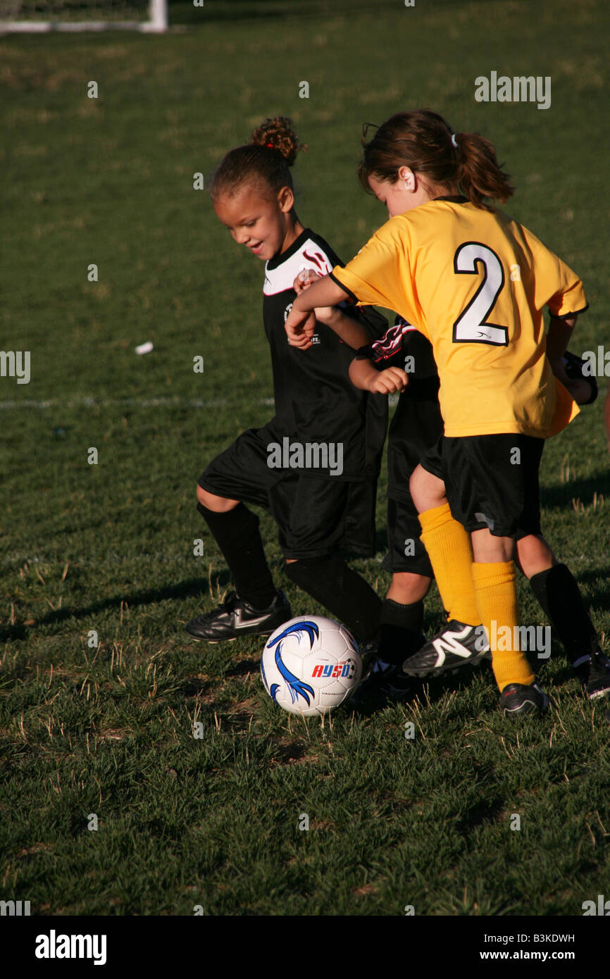 Little soccer players Stock Photo - Alamy