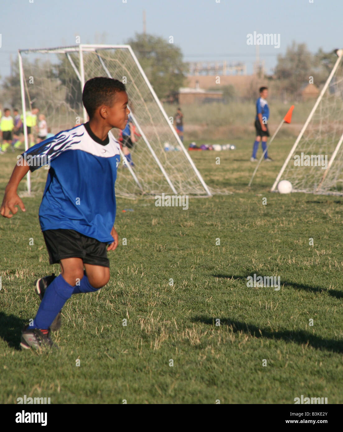 Soccer player getting ready hi-res stock photography and images - Alamy