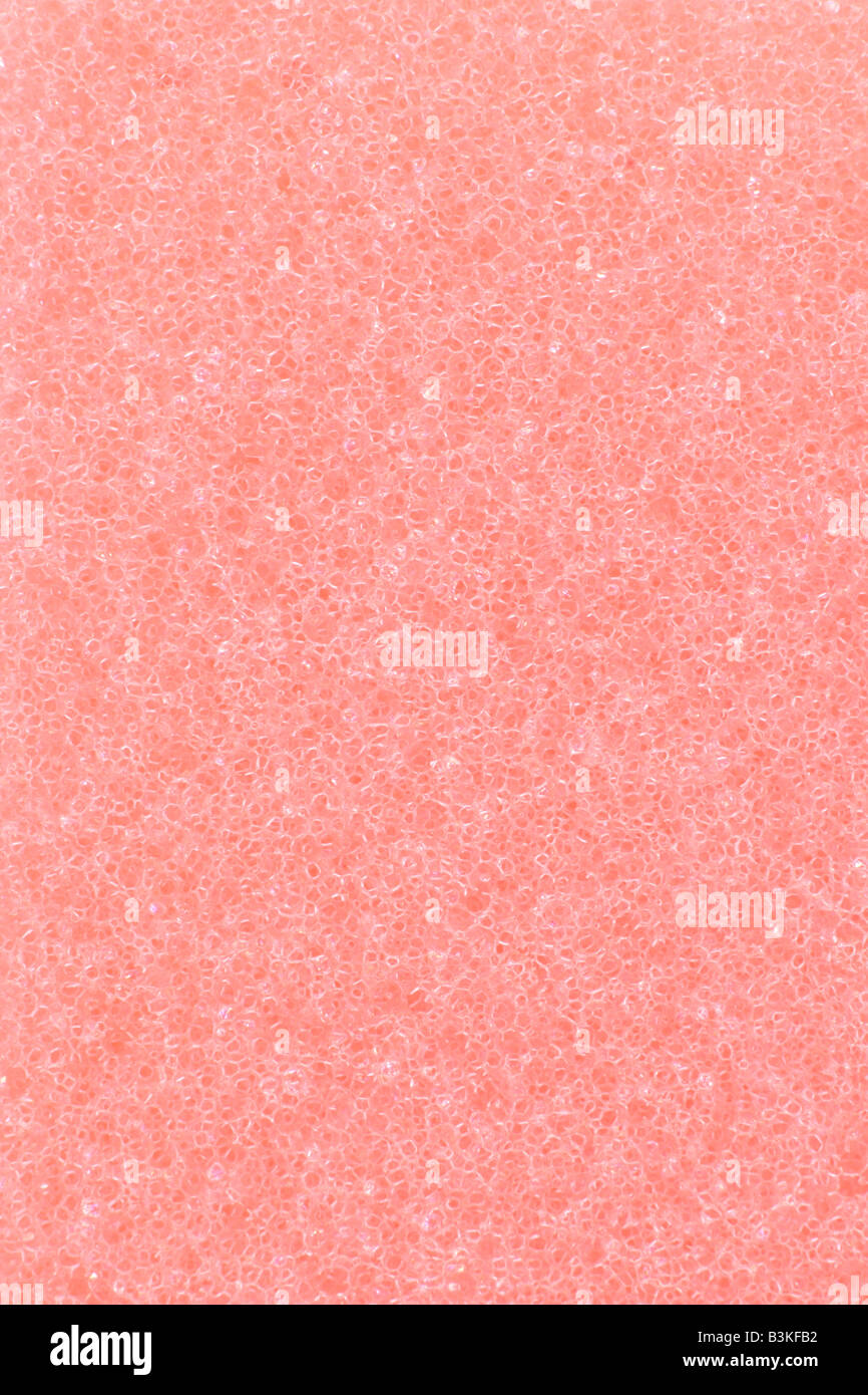 Close up of red cleaning sponge surface texture for background Stock ...