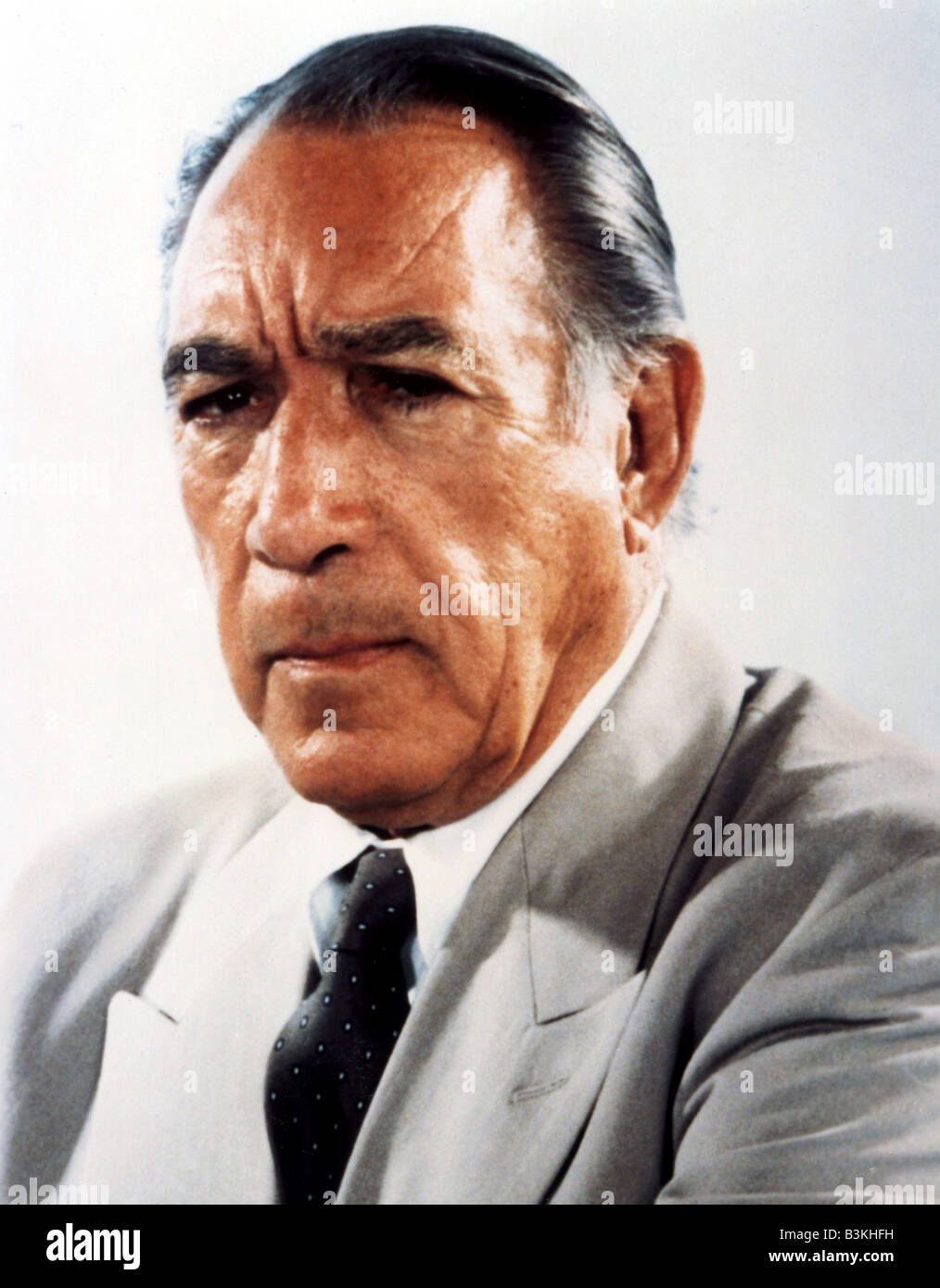 ANTHONY QUINN Mexican/US film actor 1915 to 2001 Stock Photo - Alamy