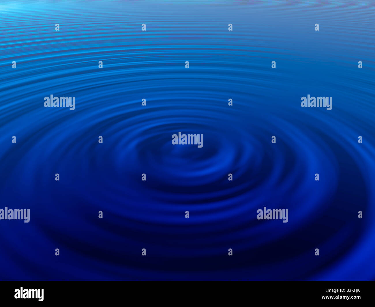 Blue water ripples Stock Photo - Alamy
