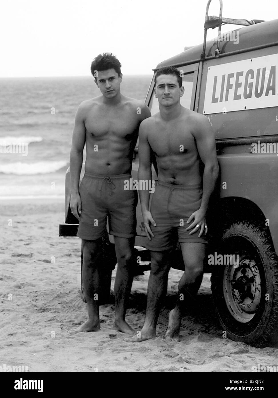 HOLLYOAKES TV series with Jeremy Edwards at left as Kurt Benson and ...