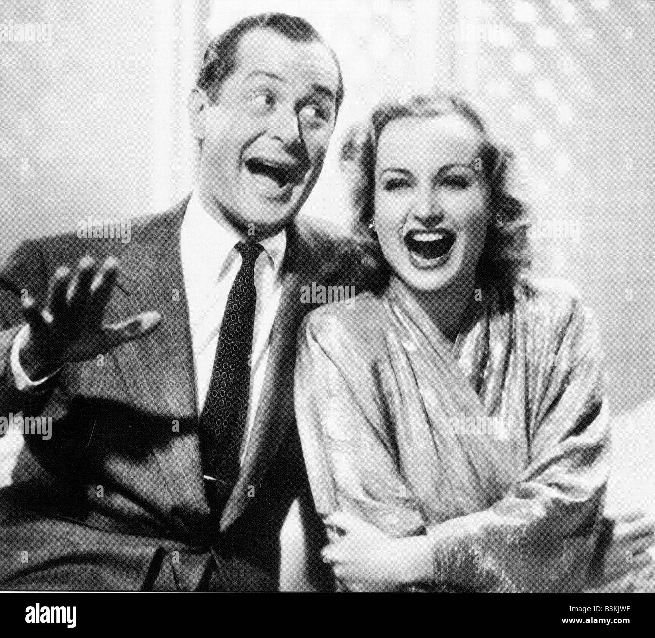 MR & MRS SMITH 1941 RKO film with Carole Lombard and Robert Montgomery Stock Photo - Alamy