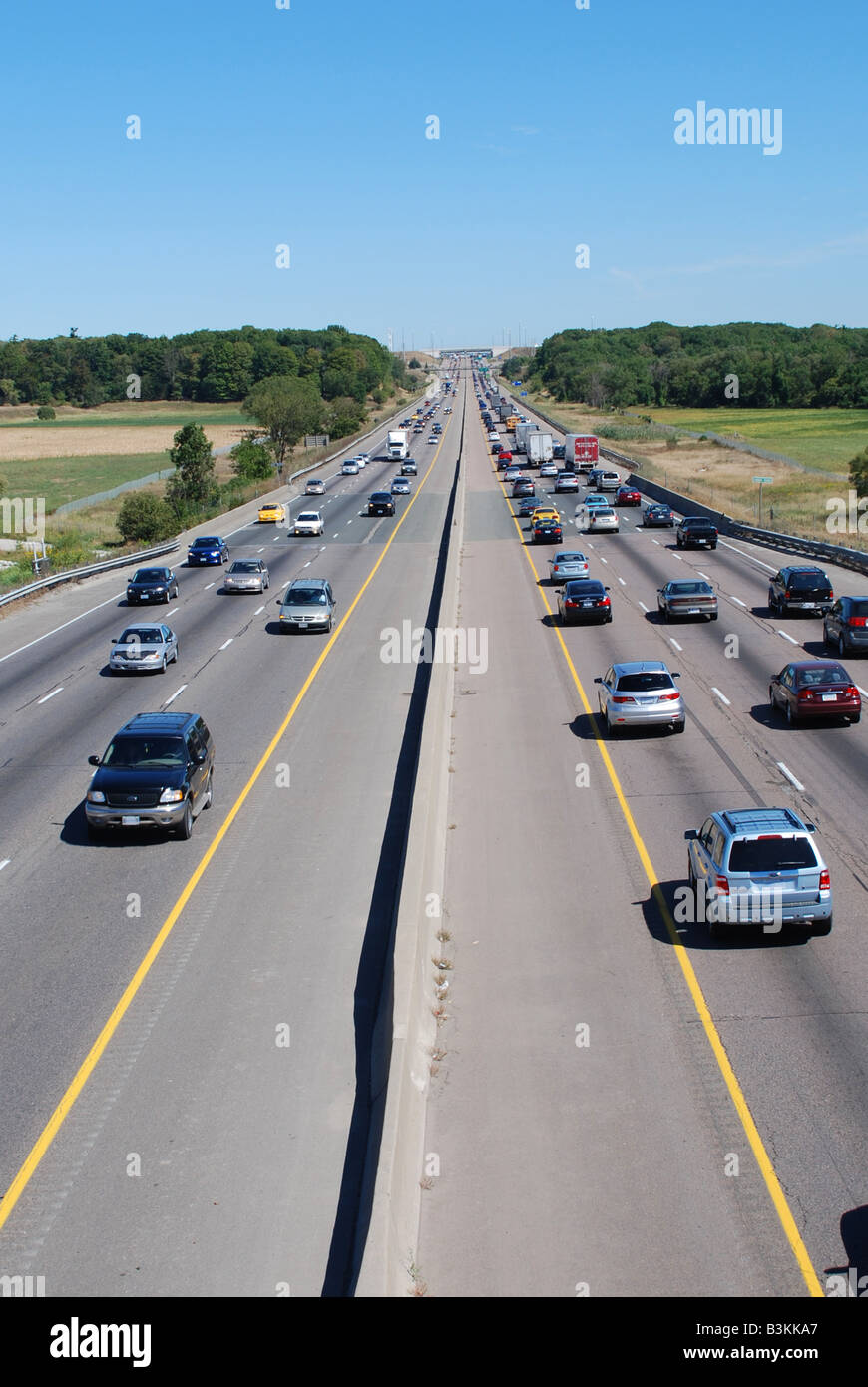 Cars driving on the highway Stock Photo - Alamy