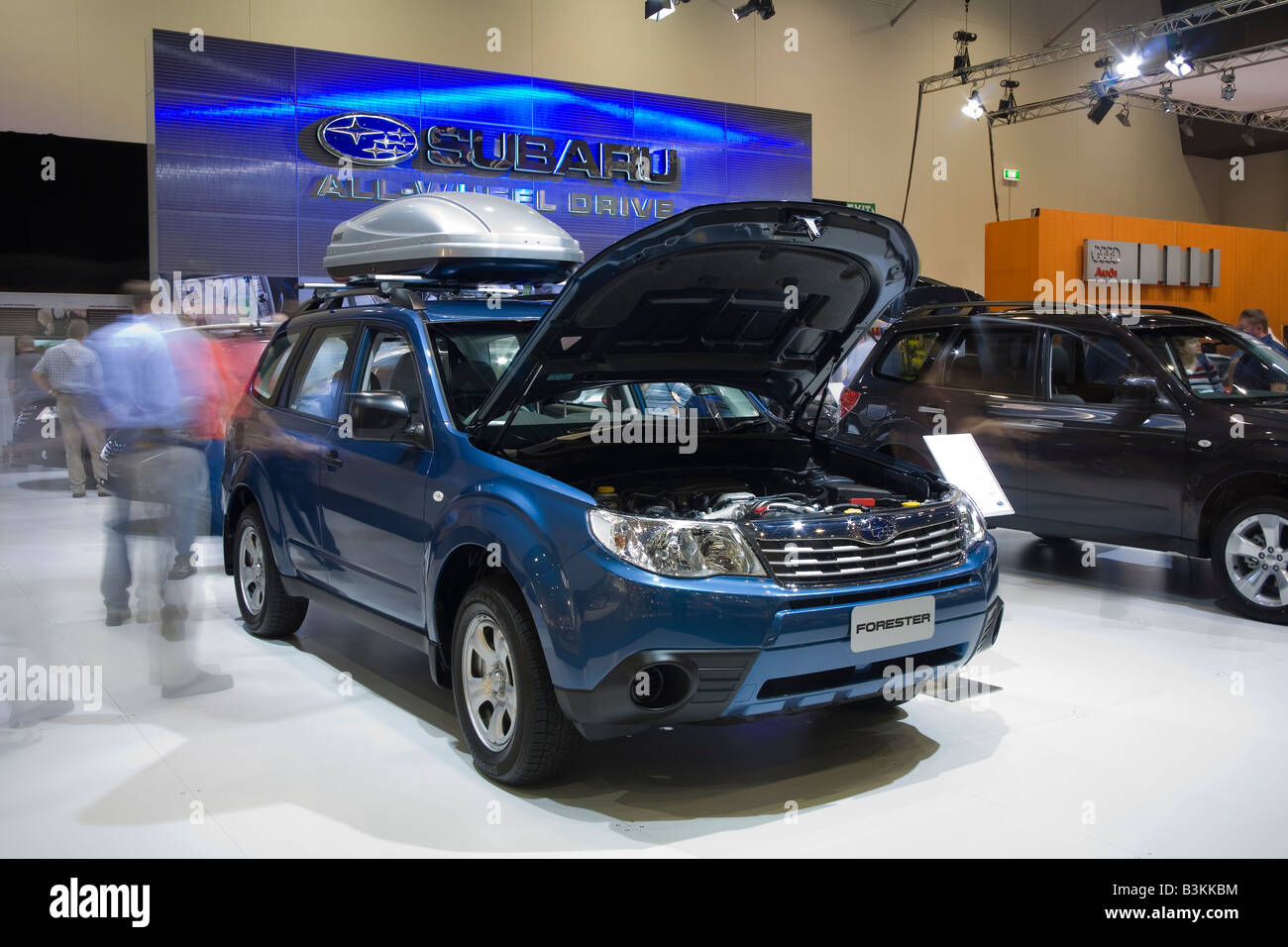 2008 model Subaru Forester on display at the April 2008 Perth Motor ...