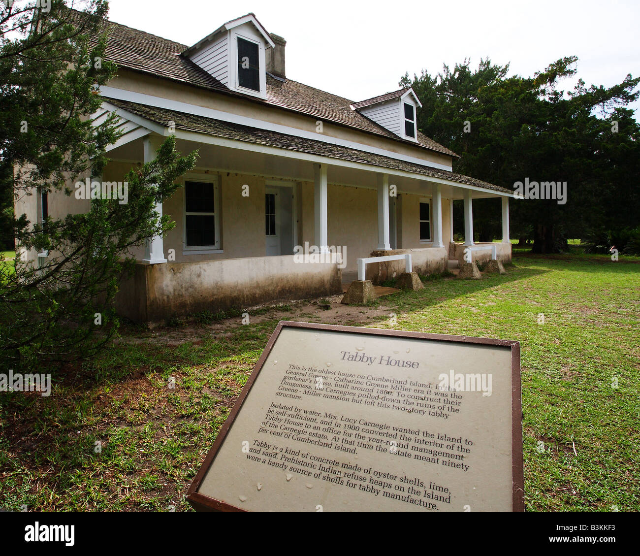 An old tabby house on Cumberland Island, GA. USA Stock Photo - Alamy