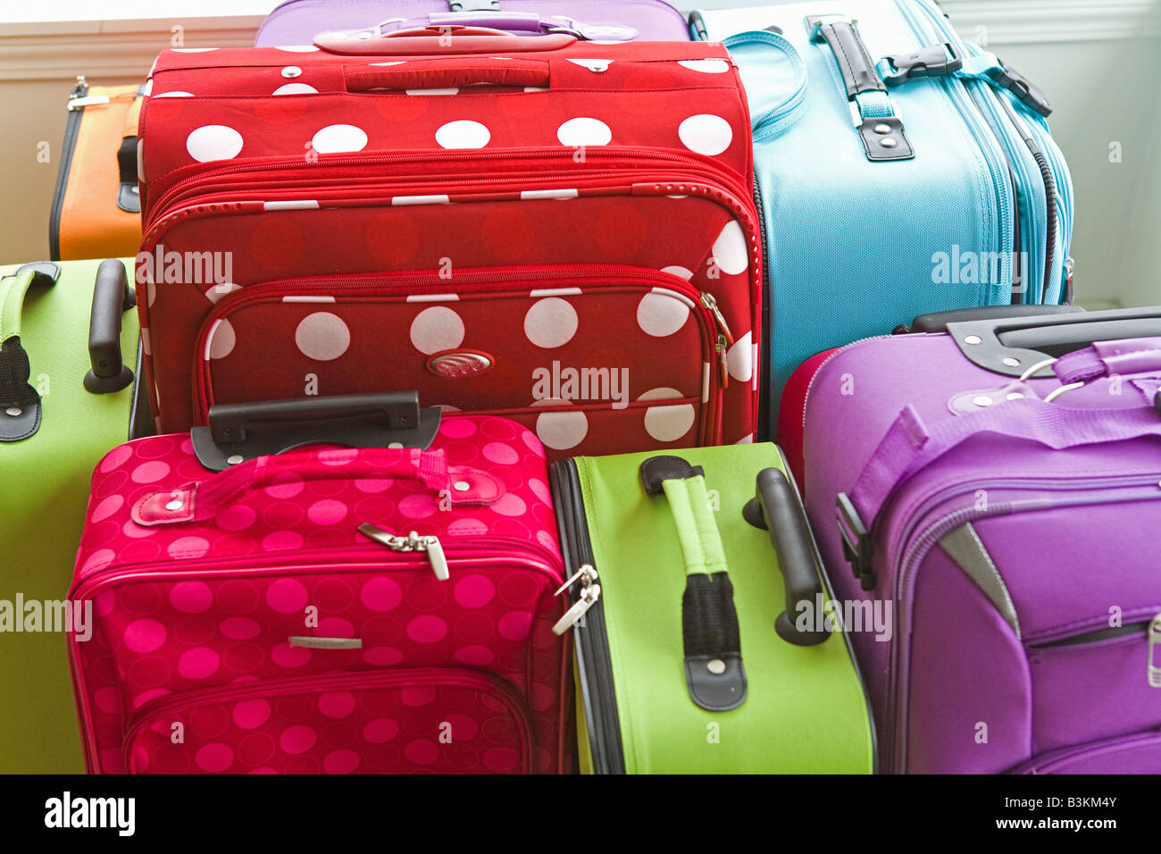 Assorted luggage hi-res stock photography and images - Alamy
