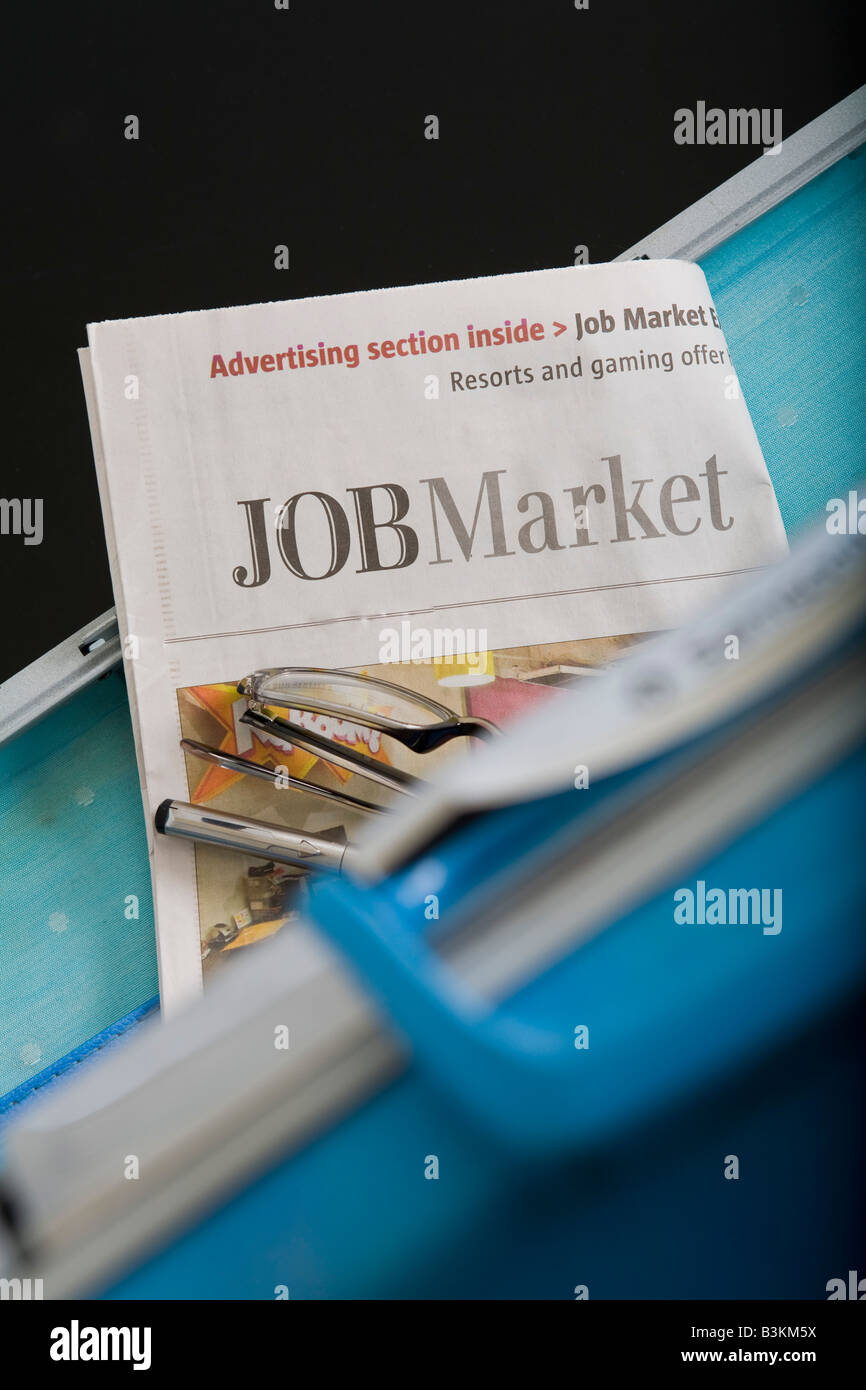 Employment section newspaper hi-res stock photography and images - Alamy