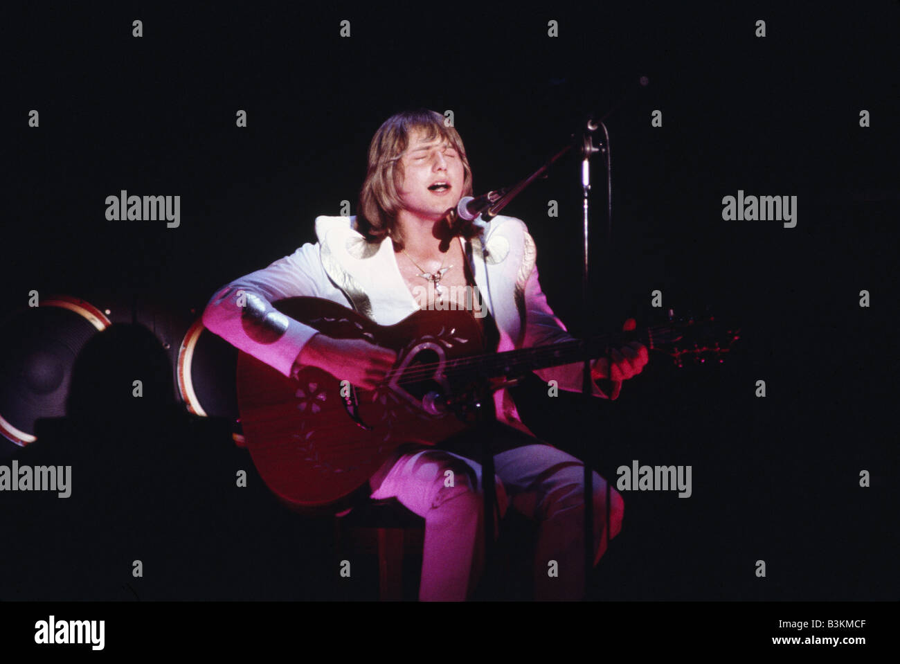 EMERSON LAKE AND PALMER UK rock group with Greg Lake about 1974 Stock ...