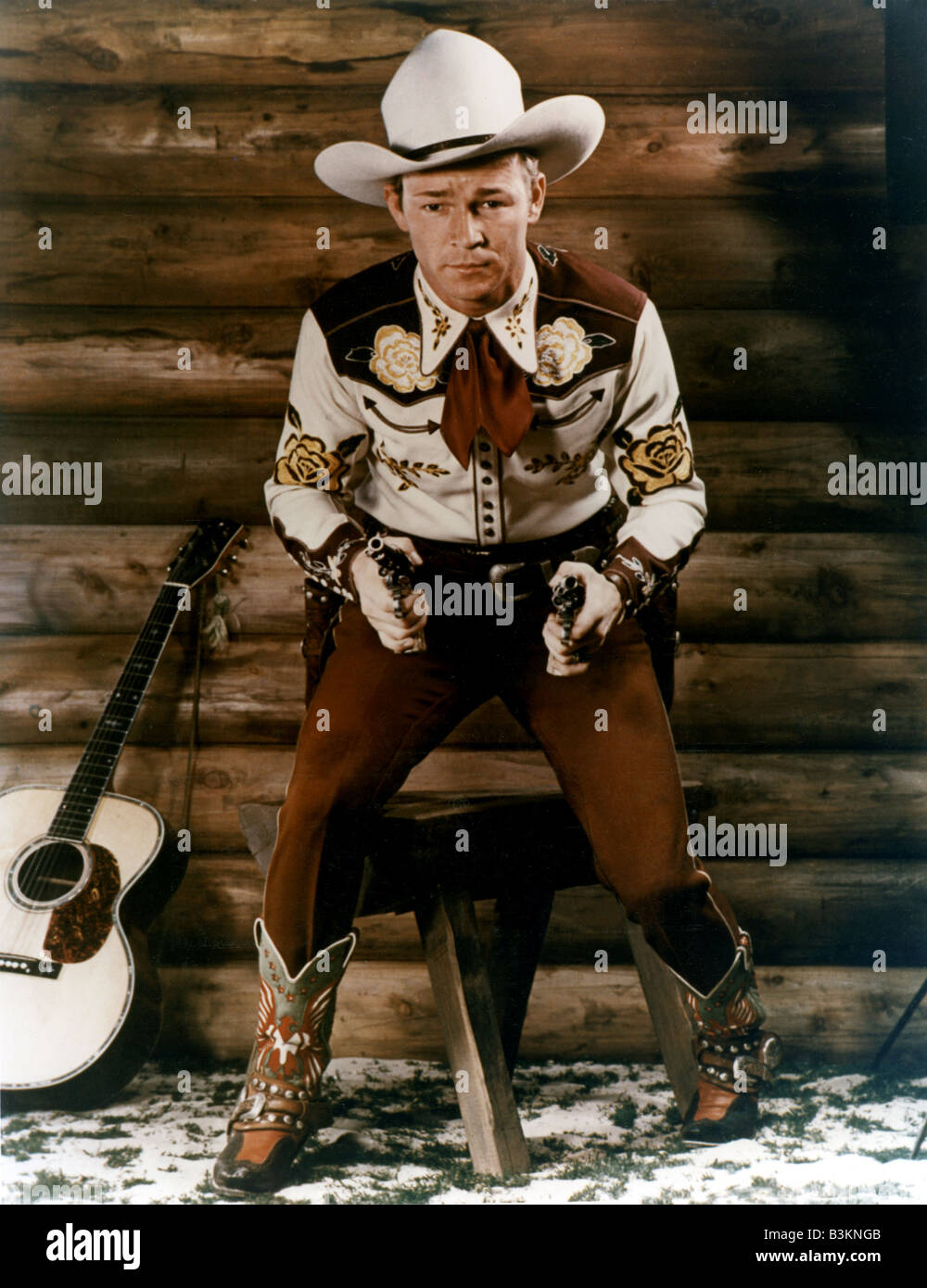 ROY ROGERS cowboy singer and actor 1911 to 1998 Stock Photo - Alamy