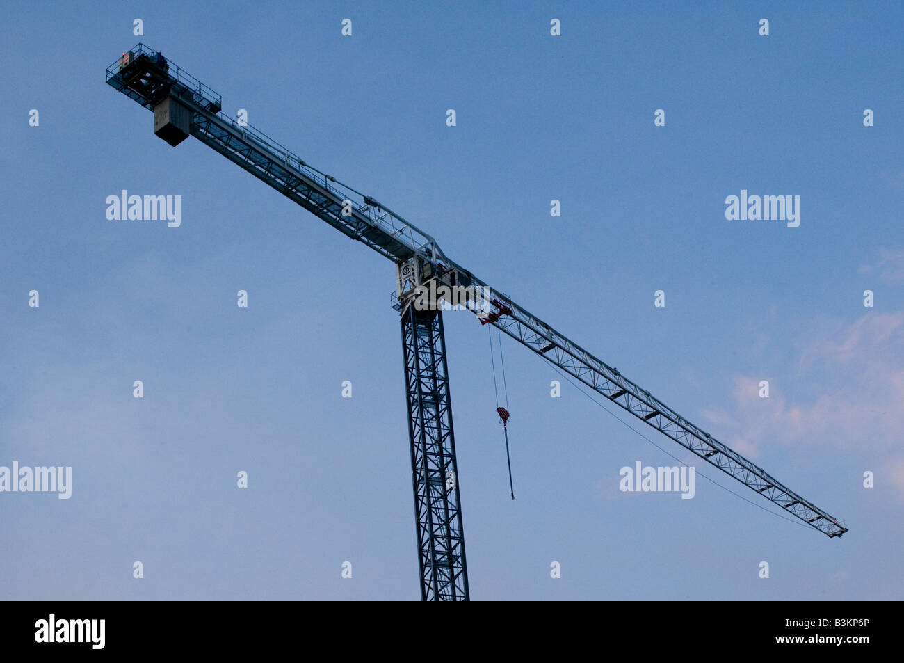 Overhead construction crane, Vail, Colorado Stock Photo - Alamy