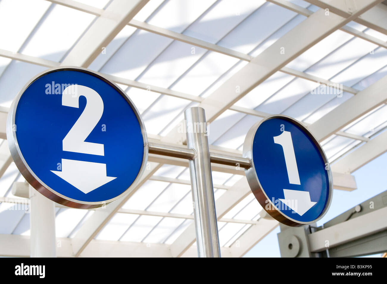 Airport gate sign Stock Photo - Alamy