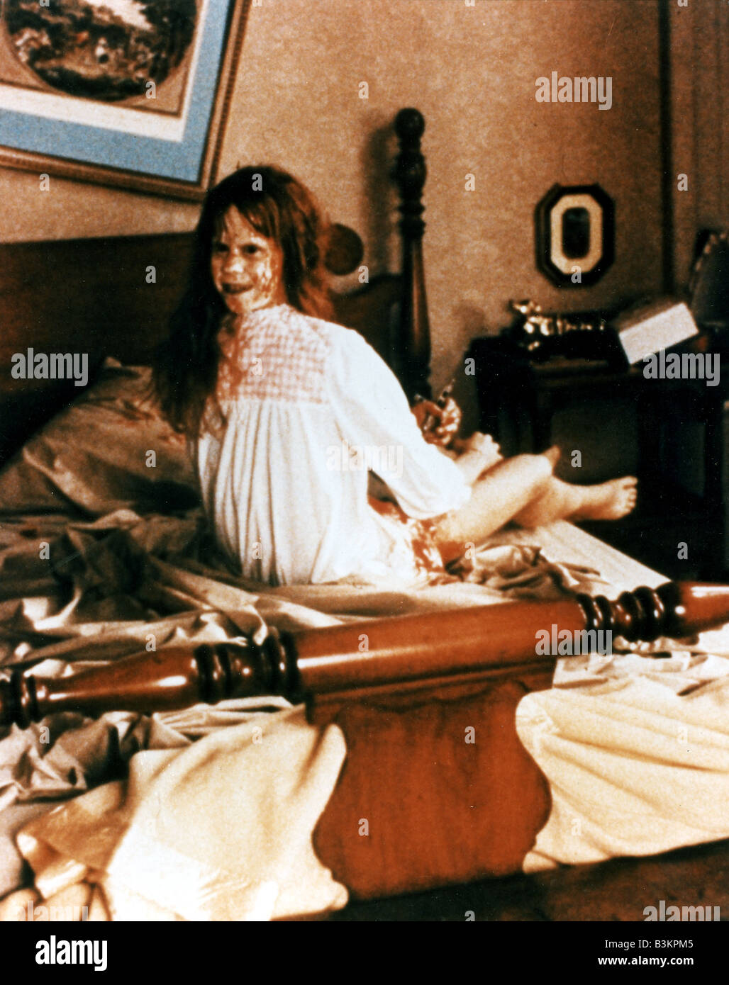 THE EXORCIST 1973 Warner/Hoya film with Linda Blair Stock Photo - Alamy
