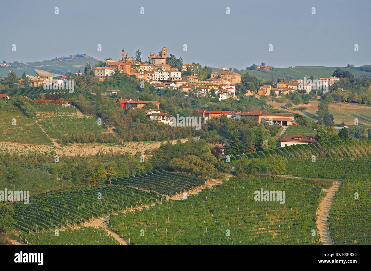 scenic near Bra Piemont Italy Stock Photo - Alamy